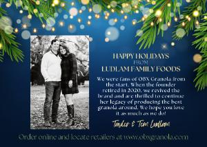 Personalized message – Outer Banks Granola